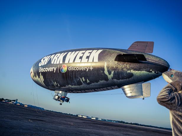 Two Shark Week Blimps are Coming to the East and West Coasts | Discovery