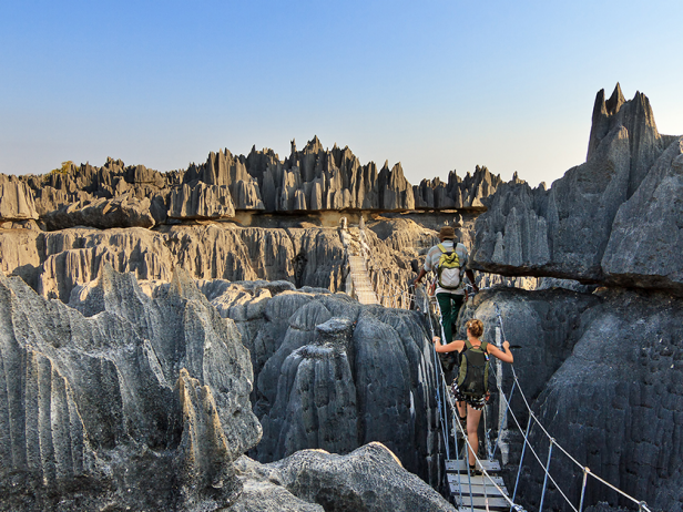 Madagascar's Grand Tsingy: A Forest of Giant Limestone Needles | Discovery