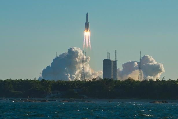 Mars Space Rocket Carrier