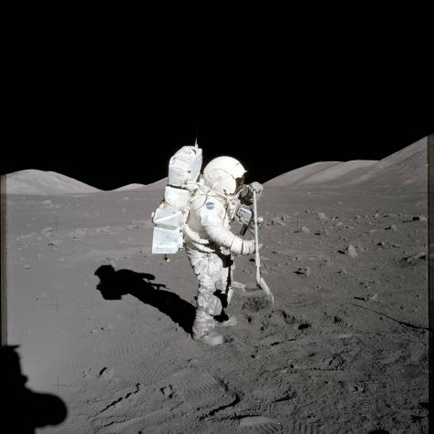 Pyramids On The Moon Apollo 17