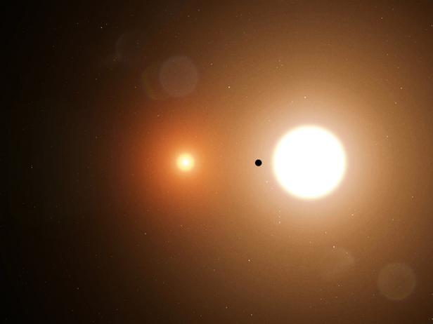A Jupiter-Sized Exoplanet Orbiting Two Stars | Discovery